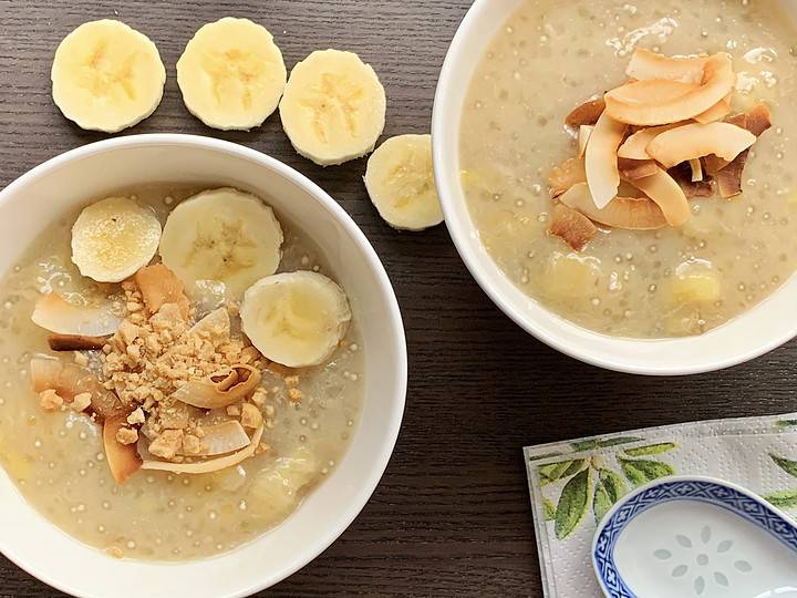Banana Tapioca Pudding - Chè Chuối - Veggie Anh