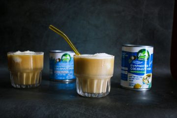 Iced Coconut Coffee Vegan Veggie Anh