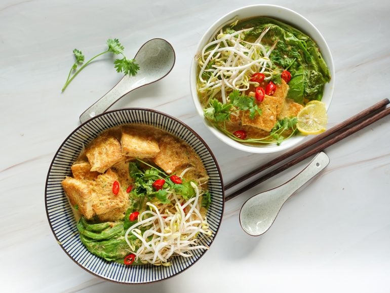 Vegan Laksa - Veggie Anh