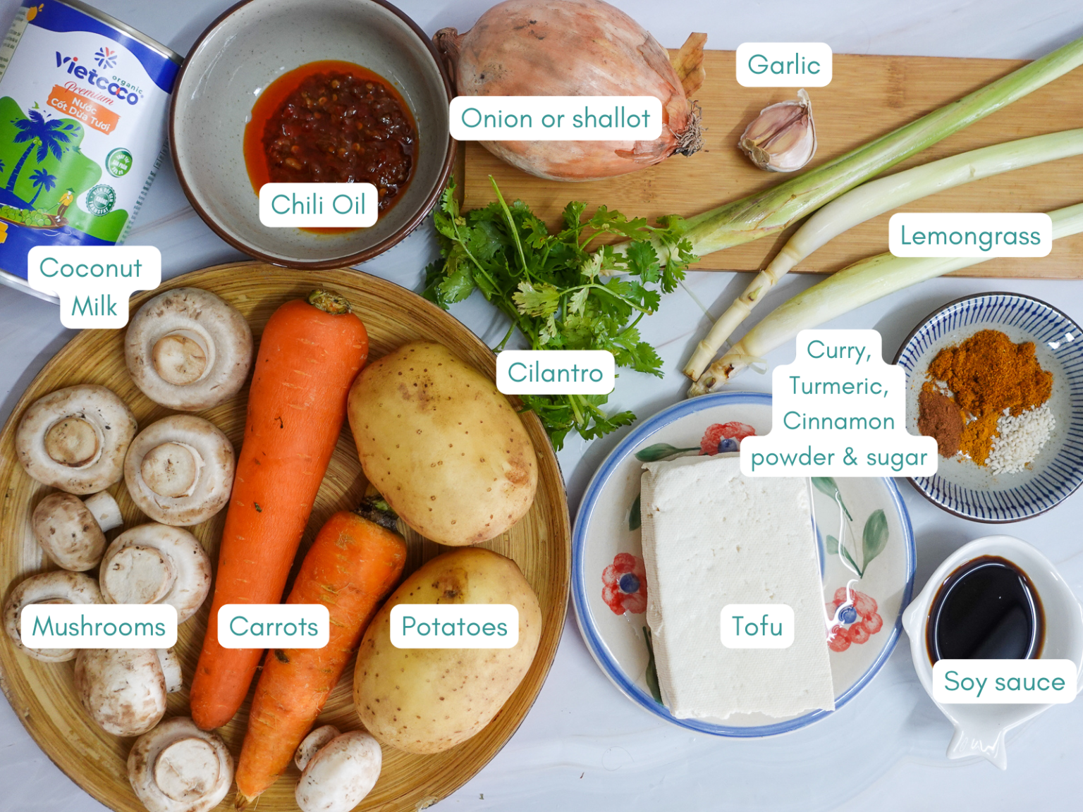 Vegan Vietnamese Curry (Ca Ri Chay) - Veggie Anh