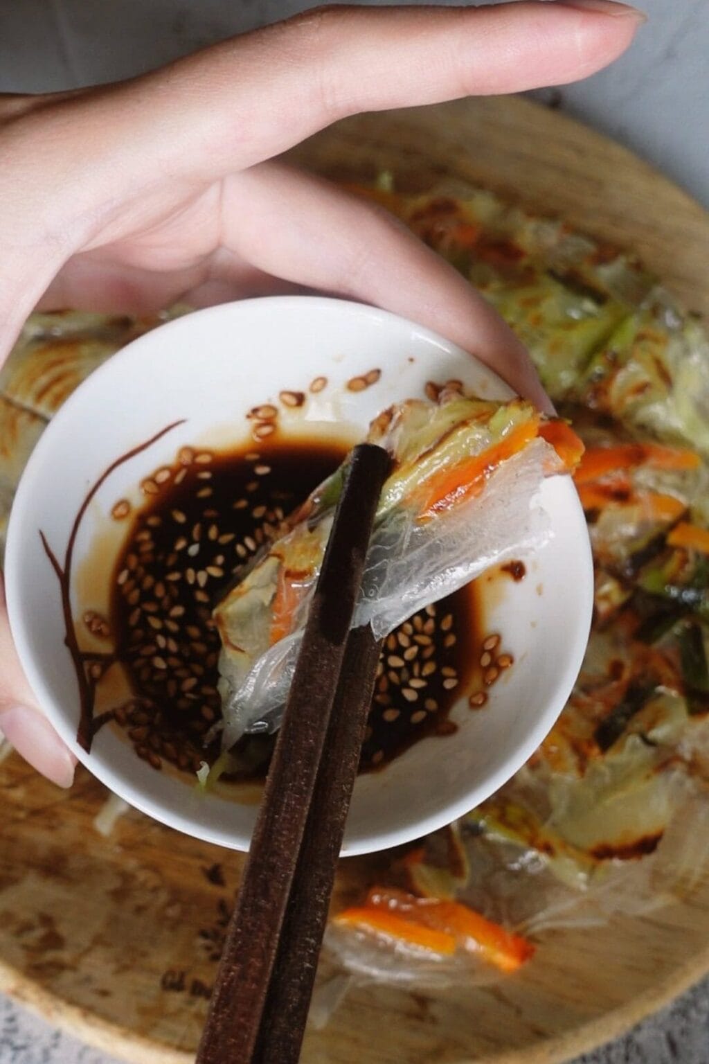 Rice Paper Pancakes - Veggie Anh