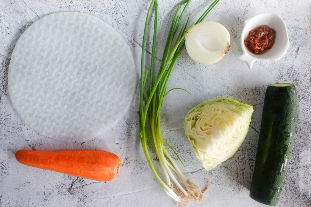 Rice Paper Pancakes - Veggie Anh