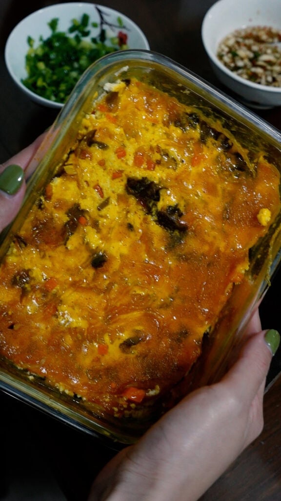 Vegan Tofu Meatloaf (Chả Trứng Chay) - Veggie Anh